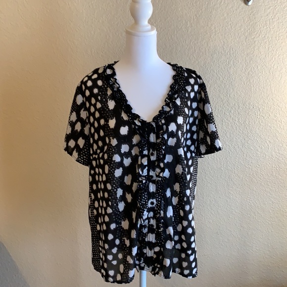 Fred David | Tops | Fred David Blouse L | Poshmark